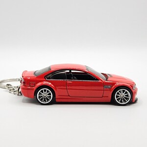 BMW E46 M3 Keychain (free Gift Box) - Etsy