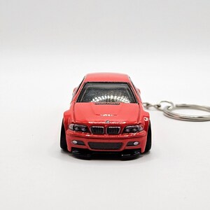 BMW E46 M3 Keychain (free Gift Box) - Etsy