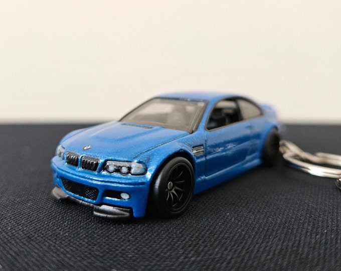 BMW E46 M3 Keychain free Gift Box - Etsy
