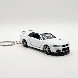 Nissan Skyline R34 GTR Keychain (free Gift Box) - Etsy