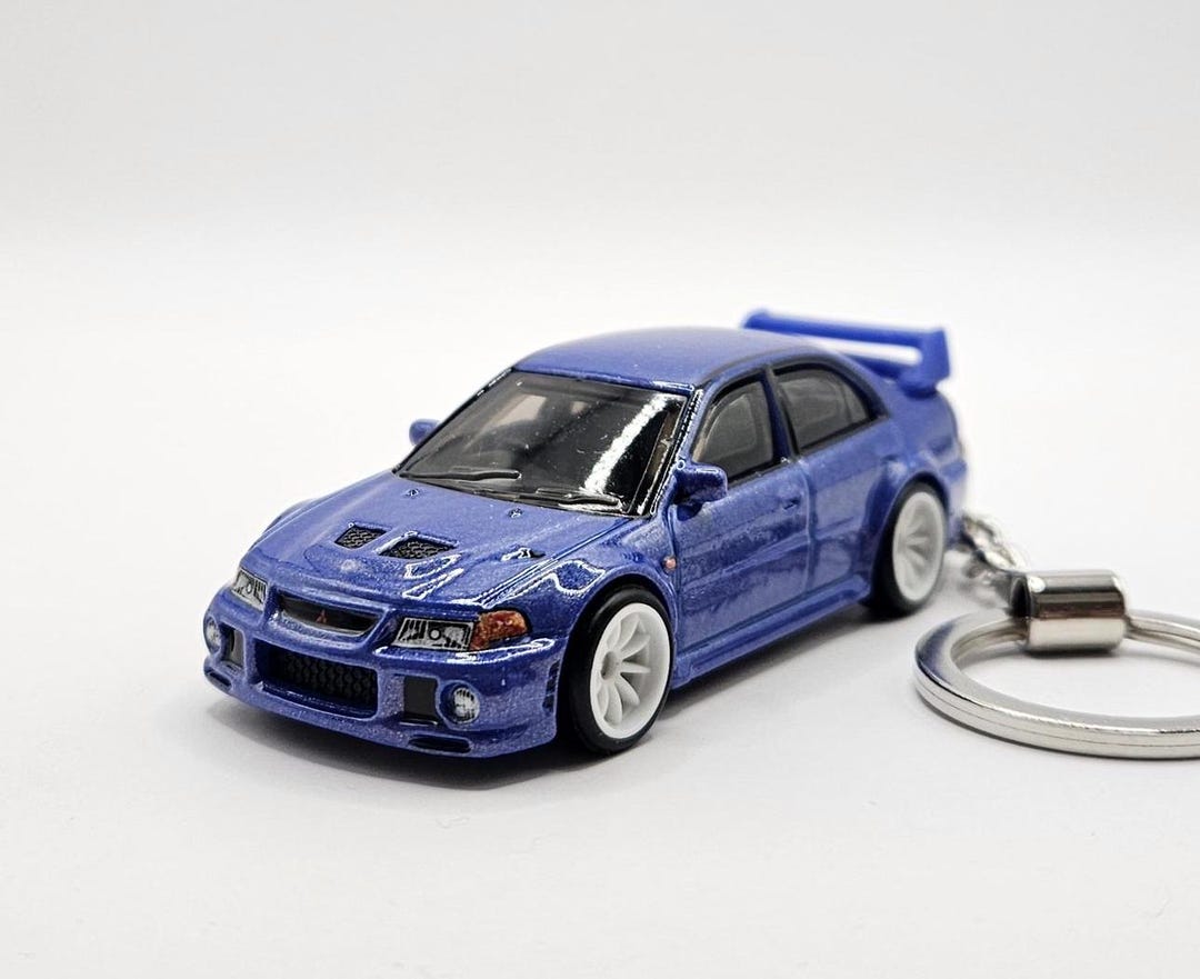 Mitsubishi Evo VI Keychain (free Gift Box) - Etsy