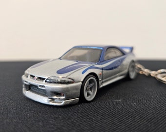 Nissan Skyline GT-R R34 Keychain, Diecast Car Keychain - Etsy