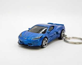 Chevrolet Corvette Keychain free Gift Box - Etsy