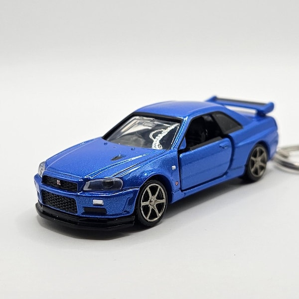 Nissan Gtr R34 Keychain - Etsy