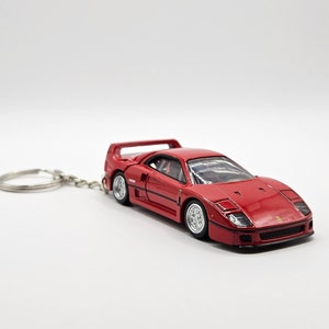 Ferrari F40 Keychain (free Gift Box) - Etsy