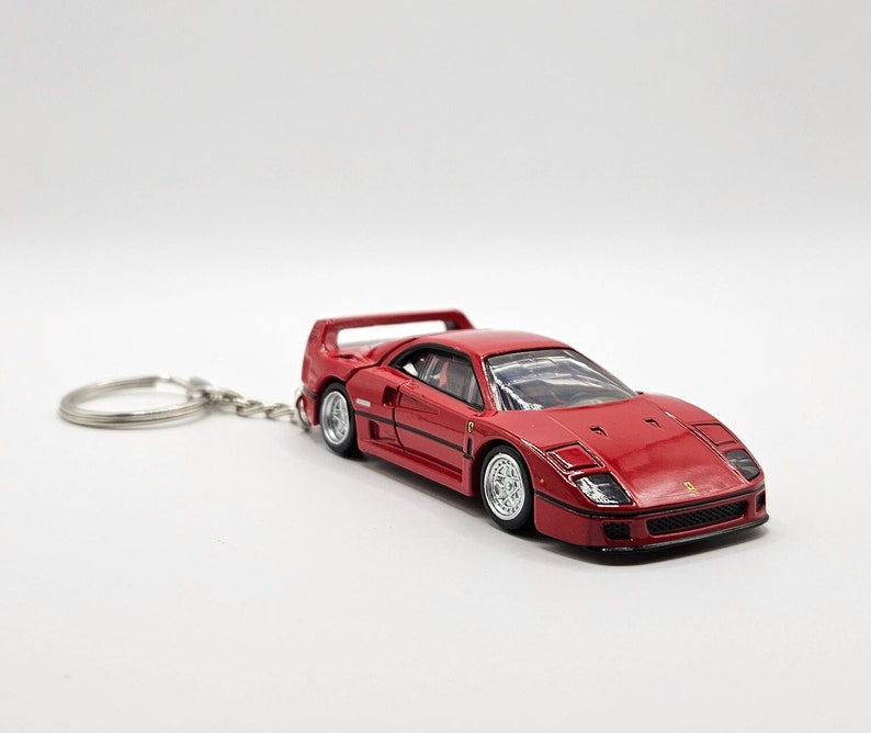 Ferrari F40 Keychain (free Gift Box) - Etsy