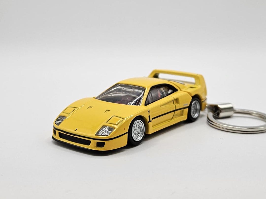 Ferrari F40 Keychain (free Gift Box) - Etsy