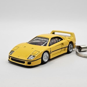 Ferrari F40 Keychain (free Gift Box) - Etsy