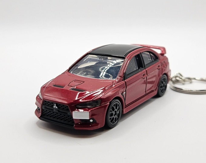 Mitsubishi Evo X Keychain (free Gift Box) - Etsy