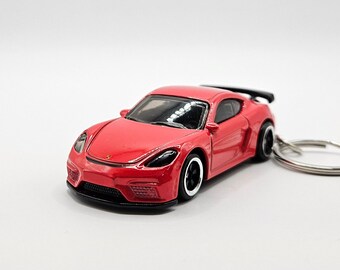 Porsche Cayman GT4 Keychain (free Gift Box) - Etsy