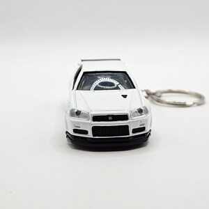 Nissan Skyline R34 GTR Keychain (free Gift Box) - Etsy
