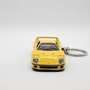 Ferrari F40 Keychain (free Gift Box) - Etsy
