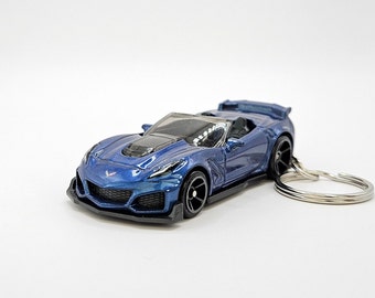 Chevrolet Corvette Keychain free Gift Box - Etsy