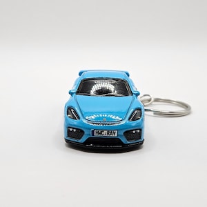 Porsche Cayman GT4 Keychain (free Gift Box) - Etsy