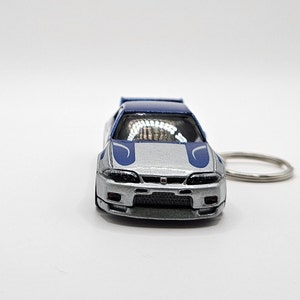 Nissan Skyline R33 GTR Keychain free Gift Box - Etsy