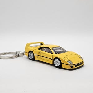 Ferrari F40 Keychain (free Gift Box) - Etsy