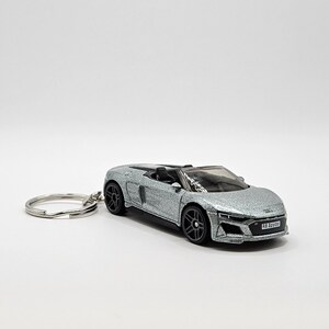 Audi R8 Convertible Keychain (free Gift Box) - Etsy