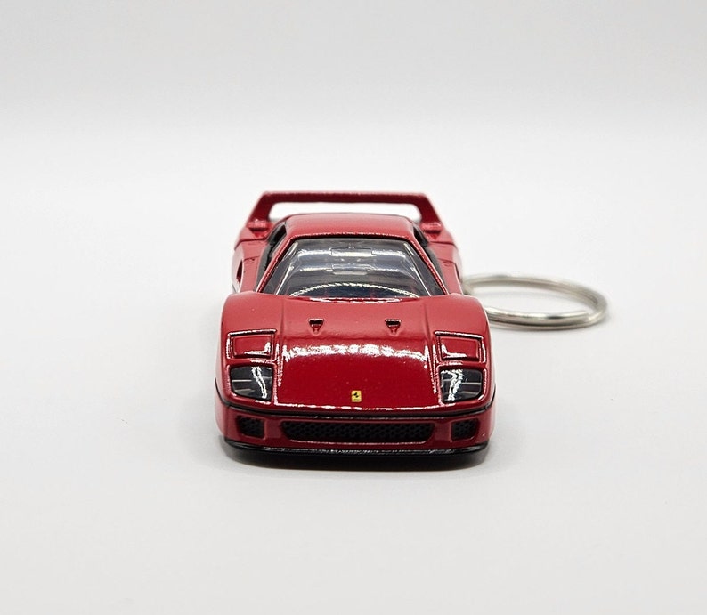 Ferrari F40 Keychain (free Gift Box) - Etsy