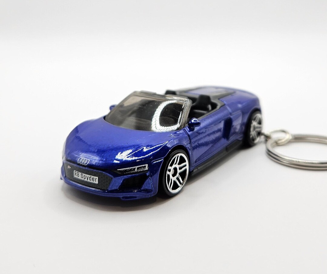Audi R8 Convertible Keychain (free Gift Box) - Etsy