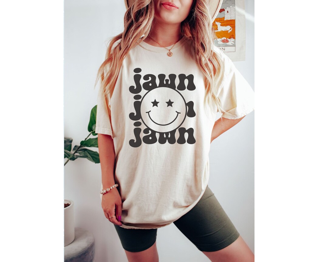 Jawn With Happy Face PNG Sublimation SVG Shirt Design - Etsy