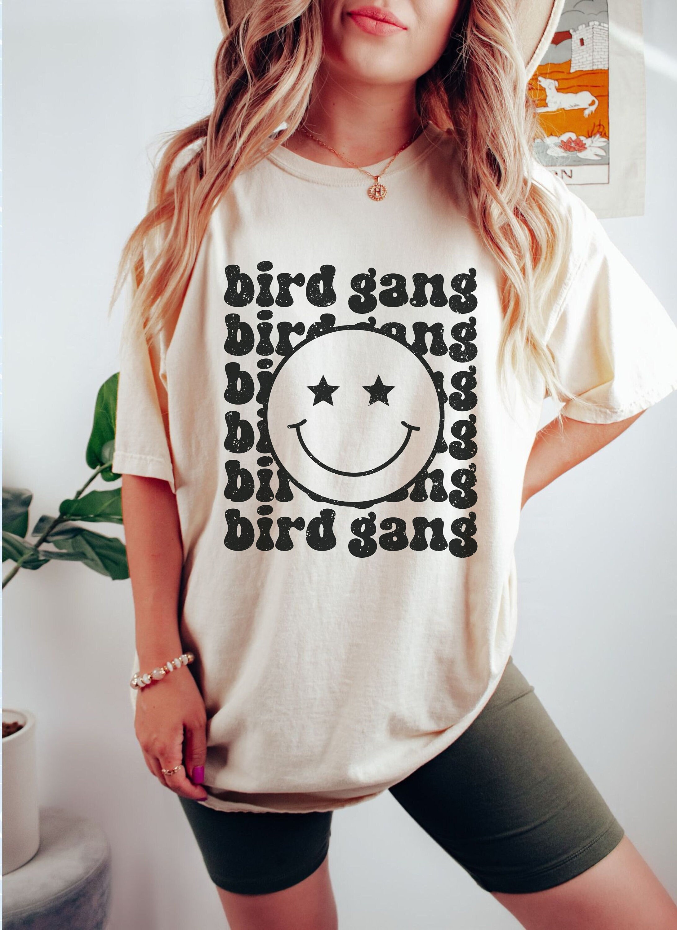 Bird Gang With Happy Face PNG Sublimation SVG Shirt Design - Etsy