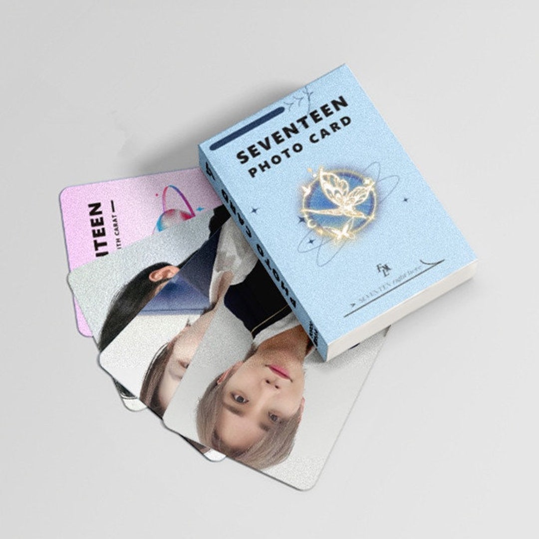 50 Pcs Carat Svt FML Right Here by Seventeen Laser Lomo Card - Etsy