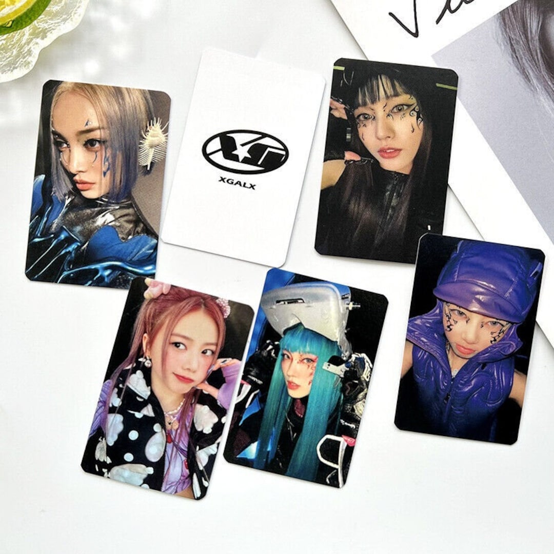 7 Pcs Xg New Dna Double Sided Photocards - Etsy