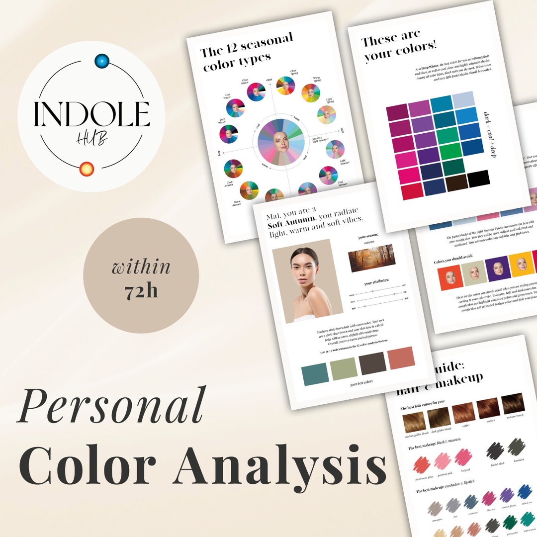Personal Color Analysis: Which Color Type Are You? Professional Luxury ...