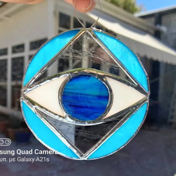 Greek Eye Stained Glass - Etsy