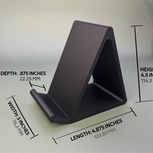 Universal Triangle Stand | Strong Stand With Lip to Display Items up to ...