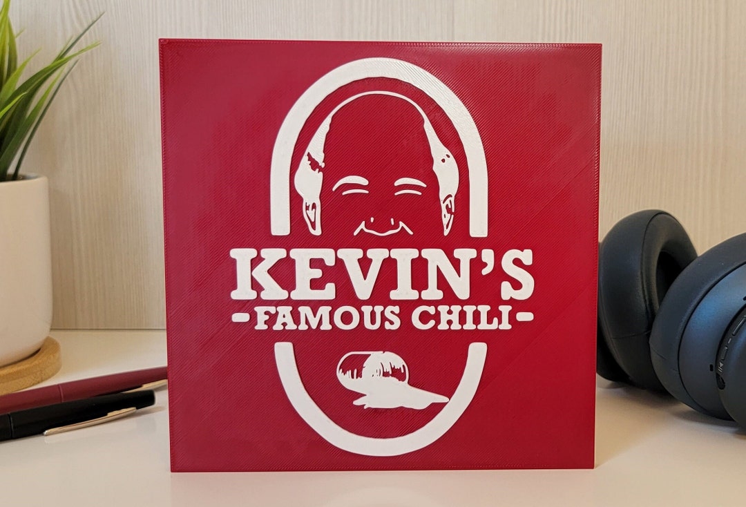 Kevin's Famous Chili | 3D Printed Tile Art | Wall & Desk Art | the ...