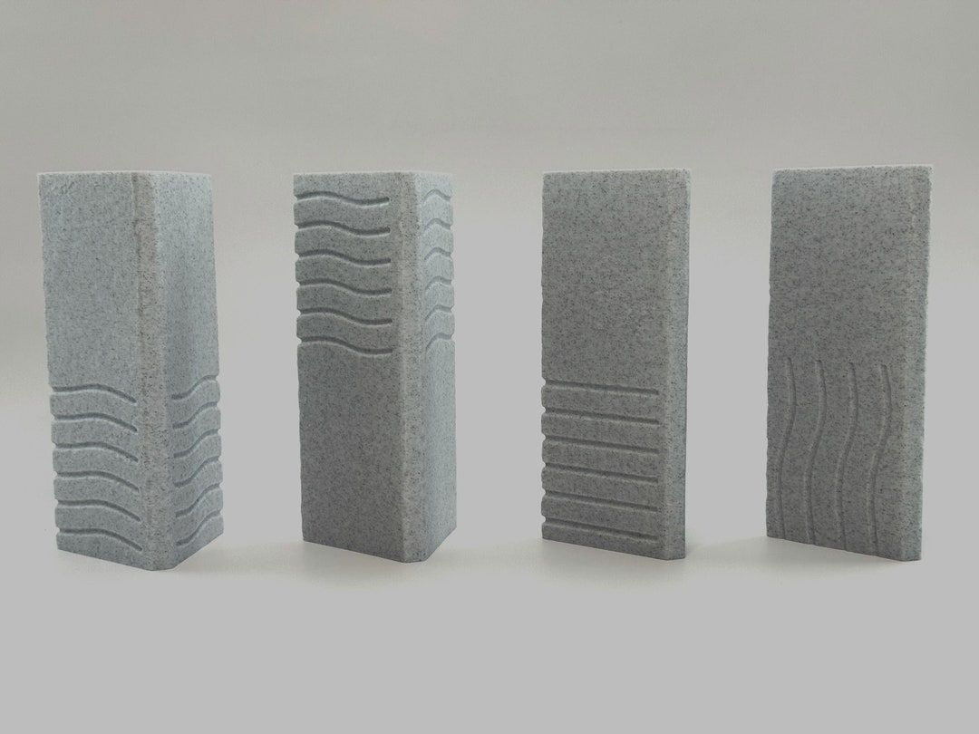 Fifth Element Stones (full Set) | Movie Prop | 3D Printed | Textured ...