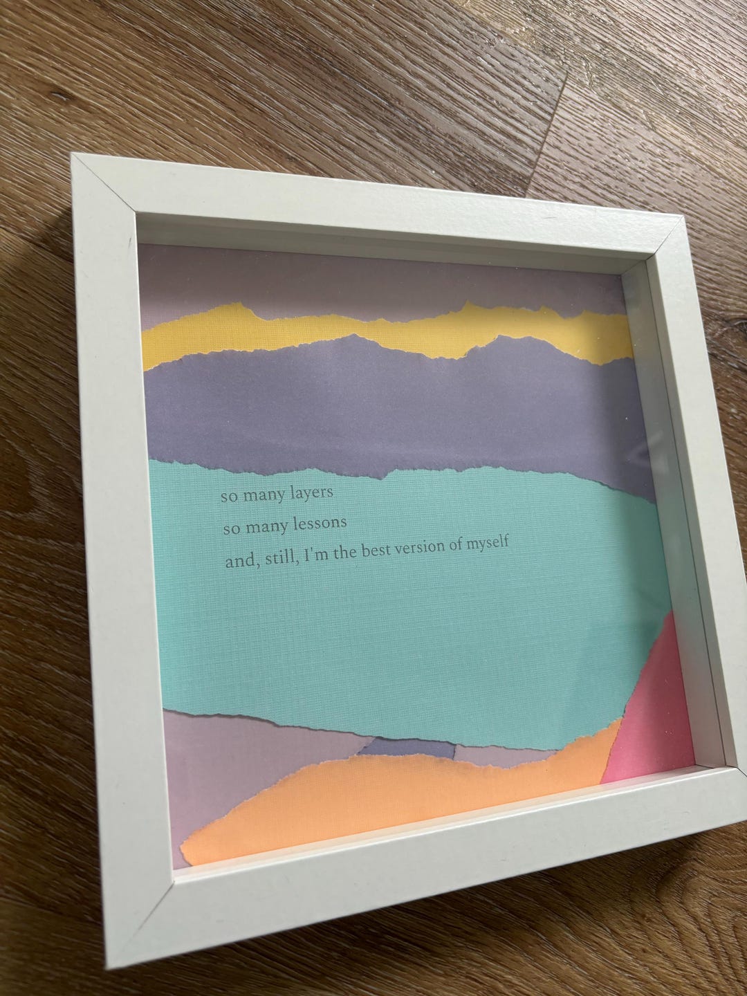 Limited Edition Frame With Original Poem - Etsy