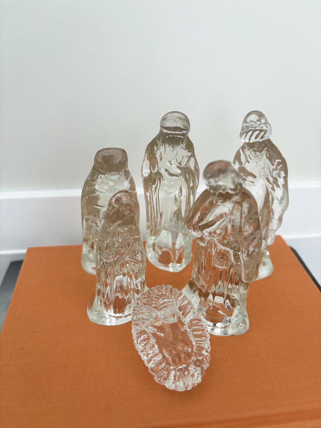 Vintage Windsor Collection 6 Piece Clear Glass Nativity Set - Etsy