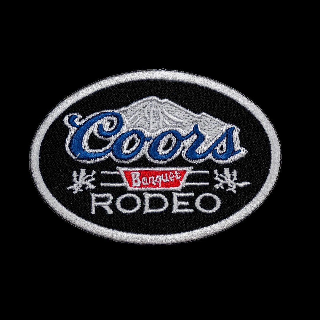 Coors Rodeo Vintage Iron on Patch - Etsy