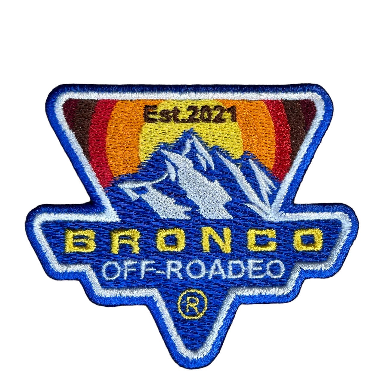 Ford Bronco Vintage Iron on Patch - Etsy