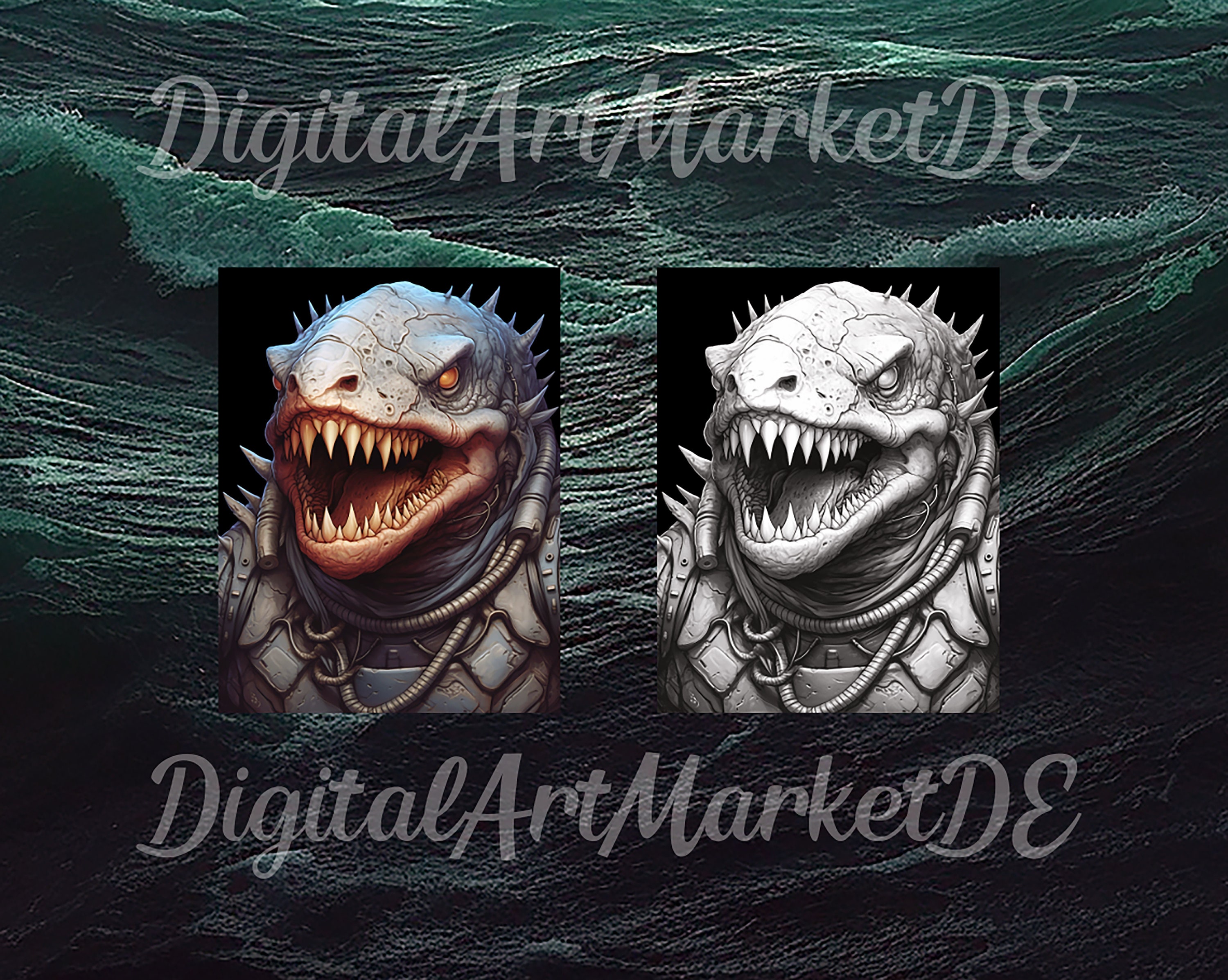 Jawsome Coloring Pages for Adults Instant Download - Etsy