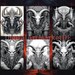 Baphomet Demons Adult Coloring Pagesfor Adults Instant - Etsy