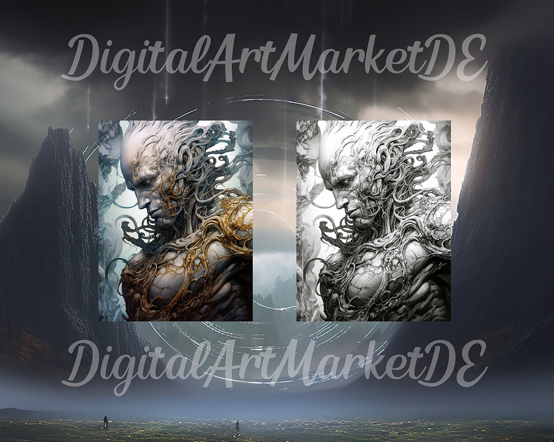 Prometheus Coloring Pagesfor Adults instant Download - Etsy