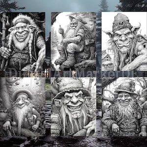 Hillbilly Coloring Pages for Adults Instant Download Grayscale Coloring ...