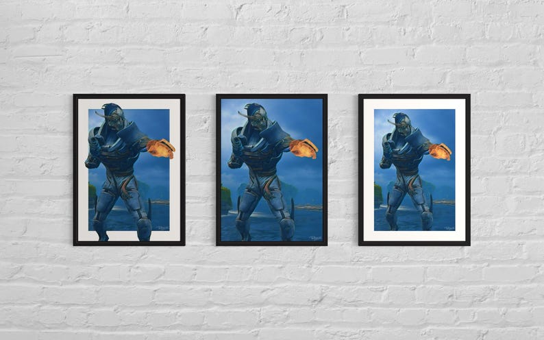 Mass Effect Inspired Saren Arterius Rogue Spectre Digital Art Prints ...