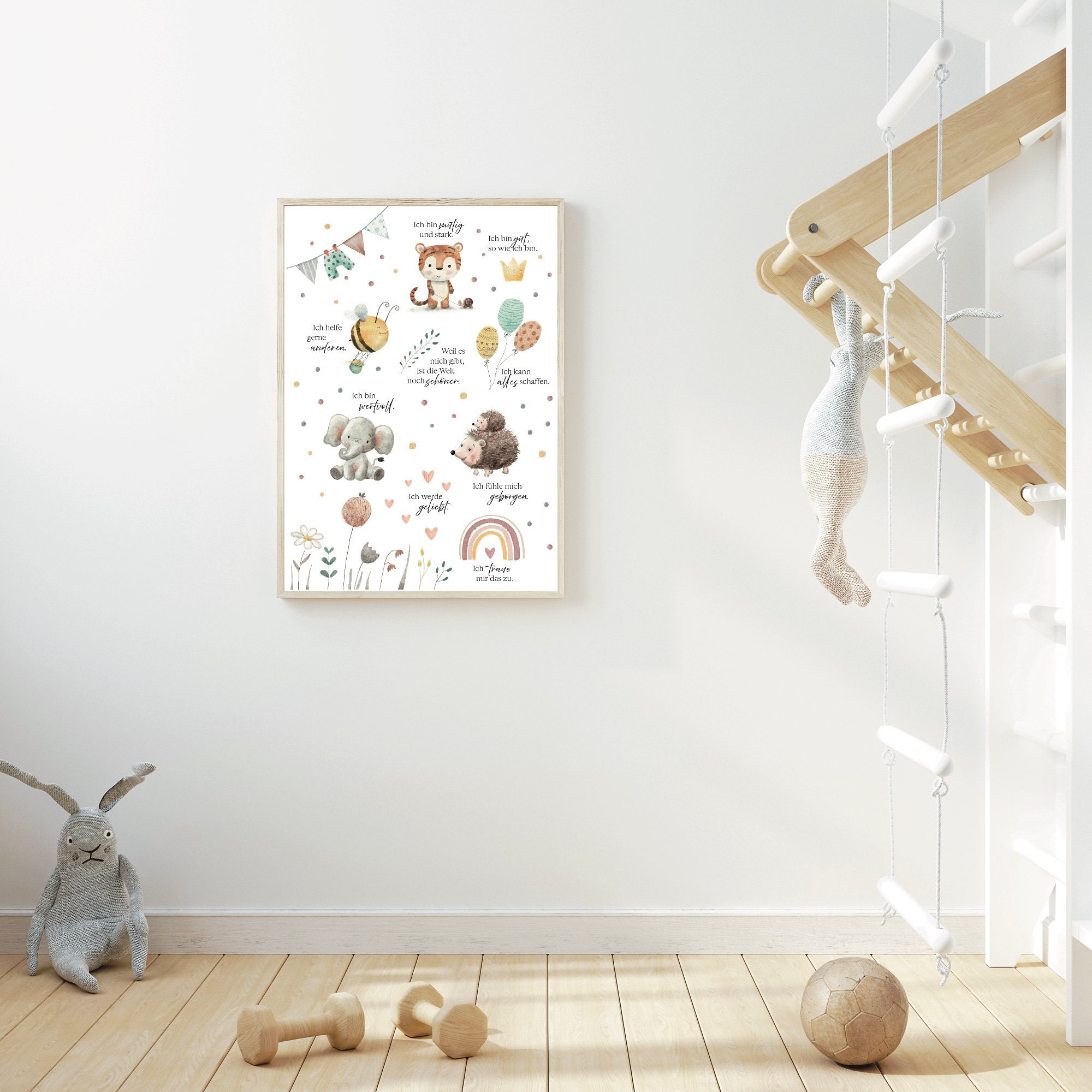 Bild Kinder Poster DINA4 DINA3 Und DINA2 Mutsprüche - Etsy