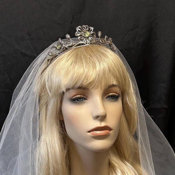 925 Sterling Silver Tiara - Etsy