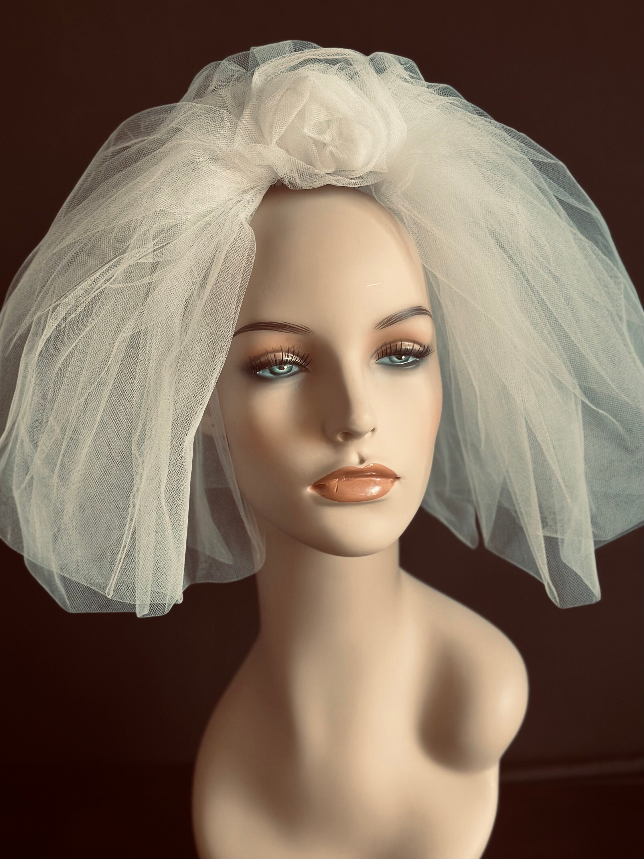 Single Flower Gardenia Bridal Headpiece Small Flower Head - Etsy