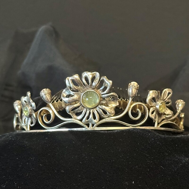 Silver Tiara - Etsy
