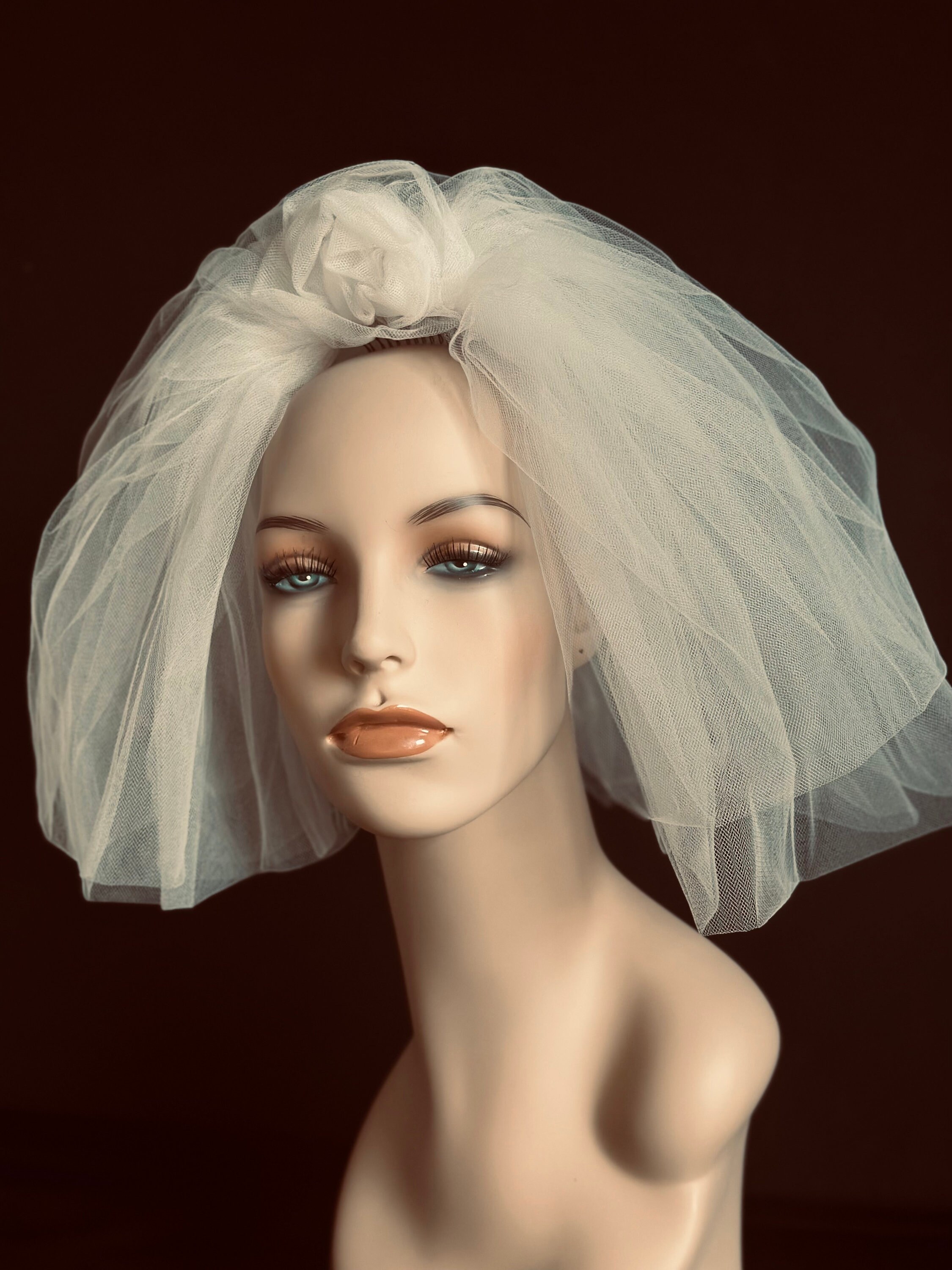 Single Flower Gardenia Bridal Headpiece Small Flower Head - Etsy