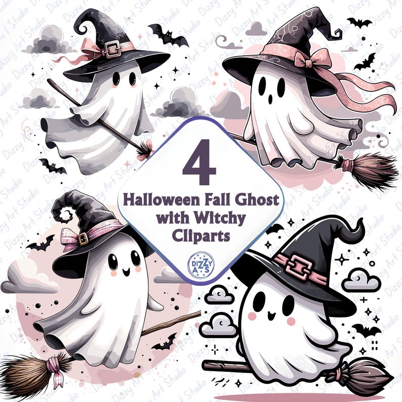 Halloween Cute Ghost Witch Witchy Png, Halloween Png, Bougie Png ...
