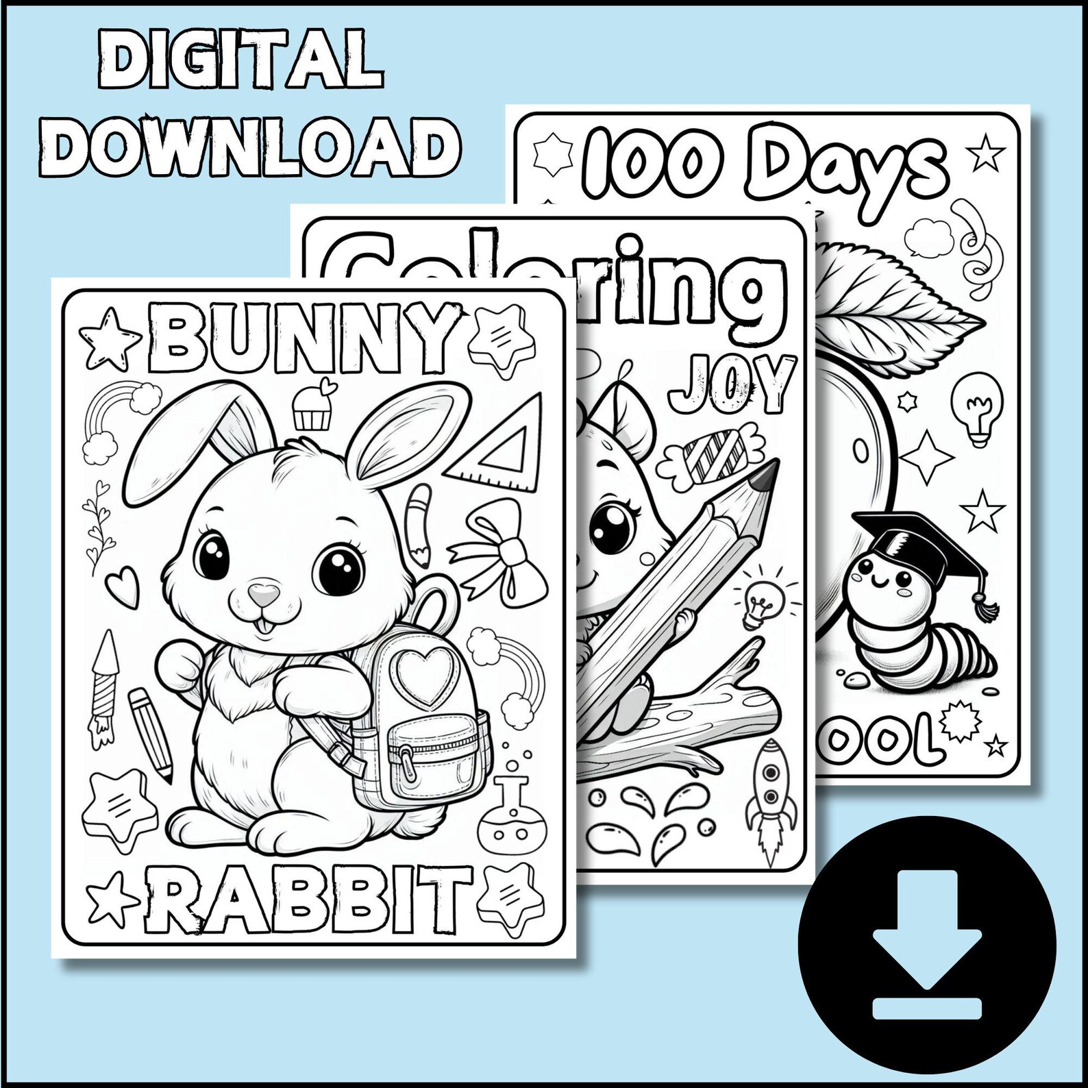 First Day of School Coloring Pages | 34 Printable Back to School ...