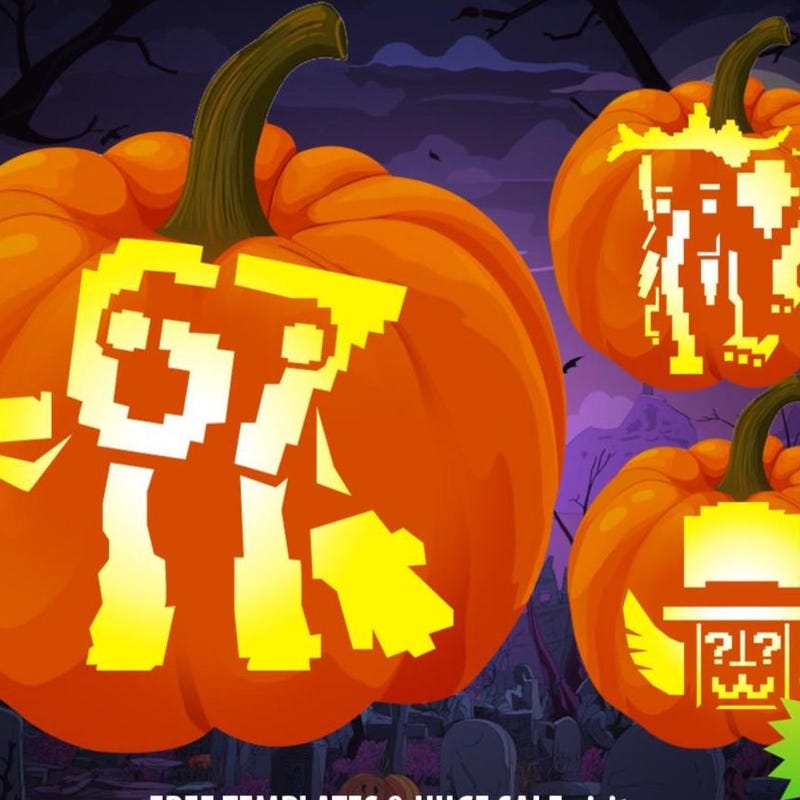 67 Pumpkin Carving Stencil - Etsy