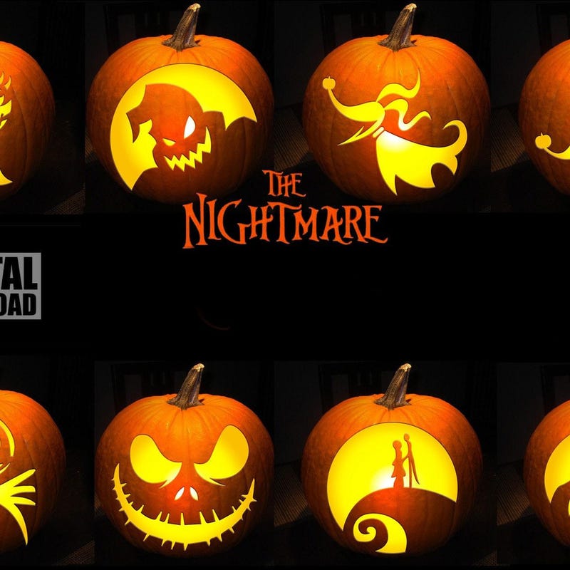 Horror Movie Stencils Painting - Etsy